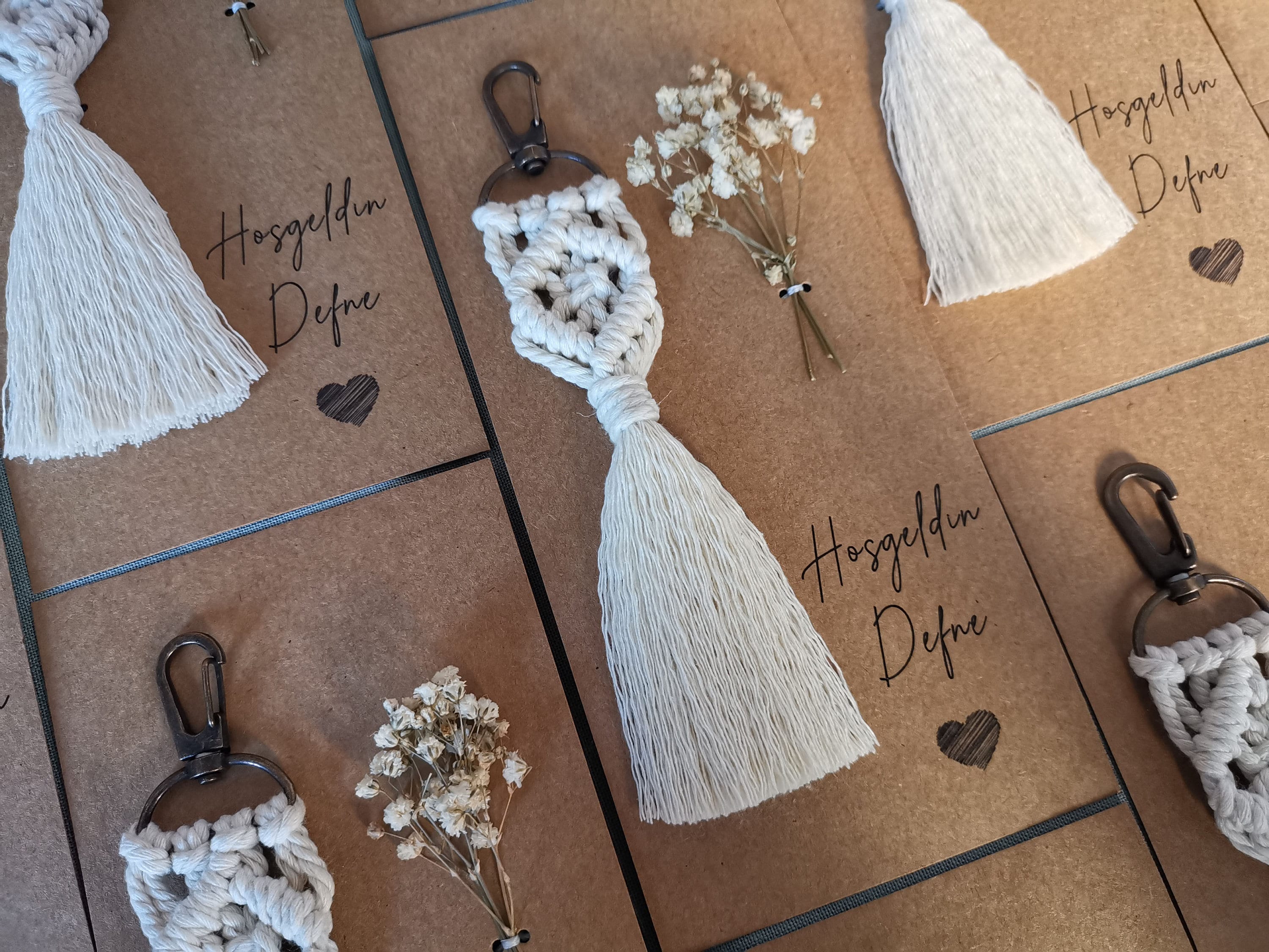 Digital Macrame Keychain Pattern PA04 - Instant Download - Etsy