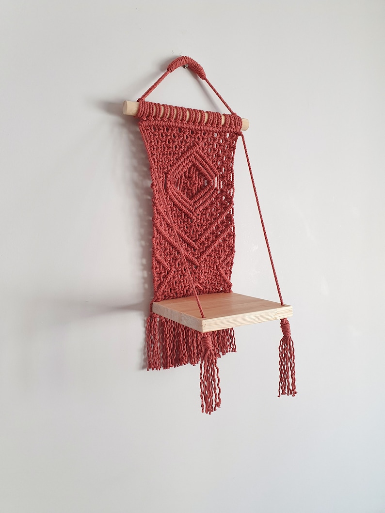 Digital Macrame Wall Hanging Shelf Pattern PDS32 - Instant Download - Etsy