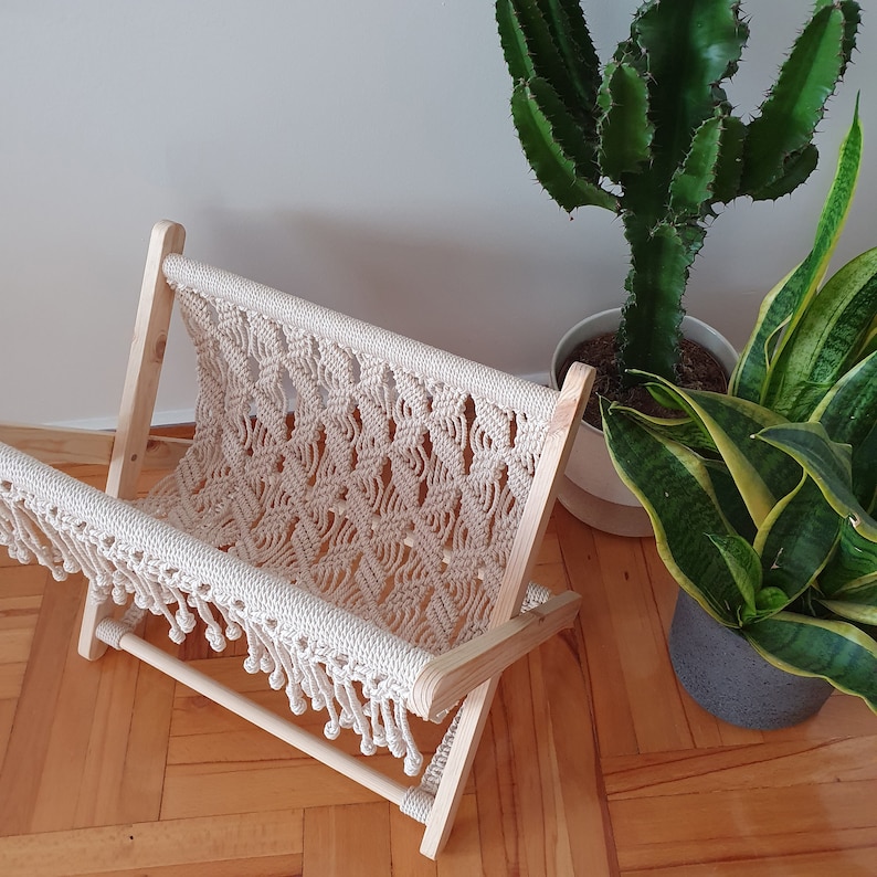 Digital Macrame Magazine Rack Pattern PG01 Instant Download - Etsy