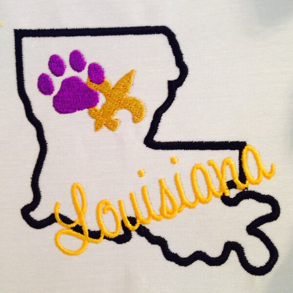 Louisiana Embroidery - Etsy