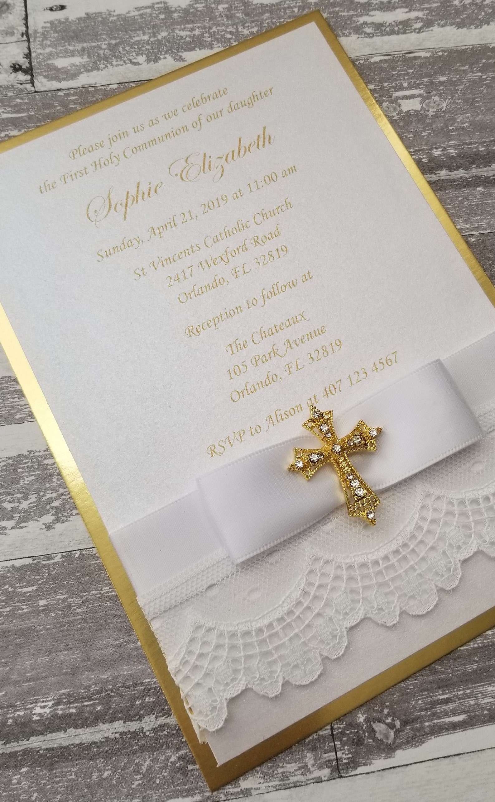 16x First Holy Communion Invitations - Etsy