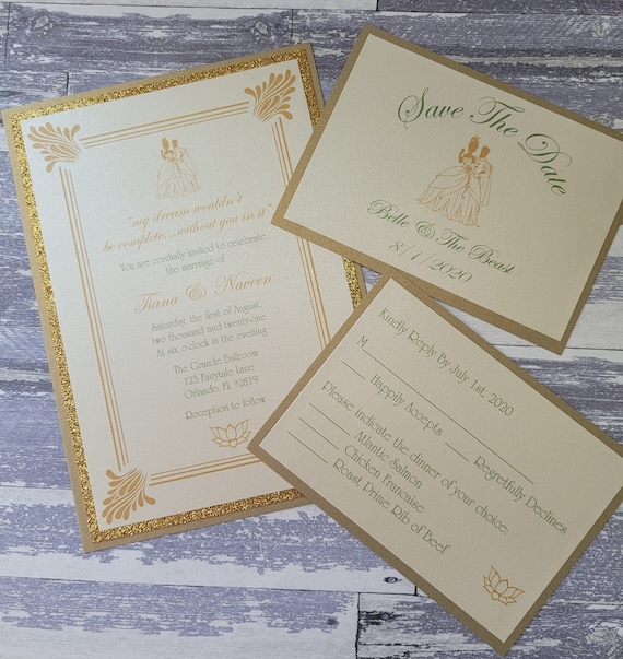Princess Wedding Invitations
