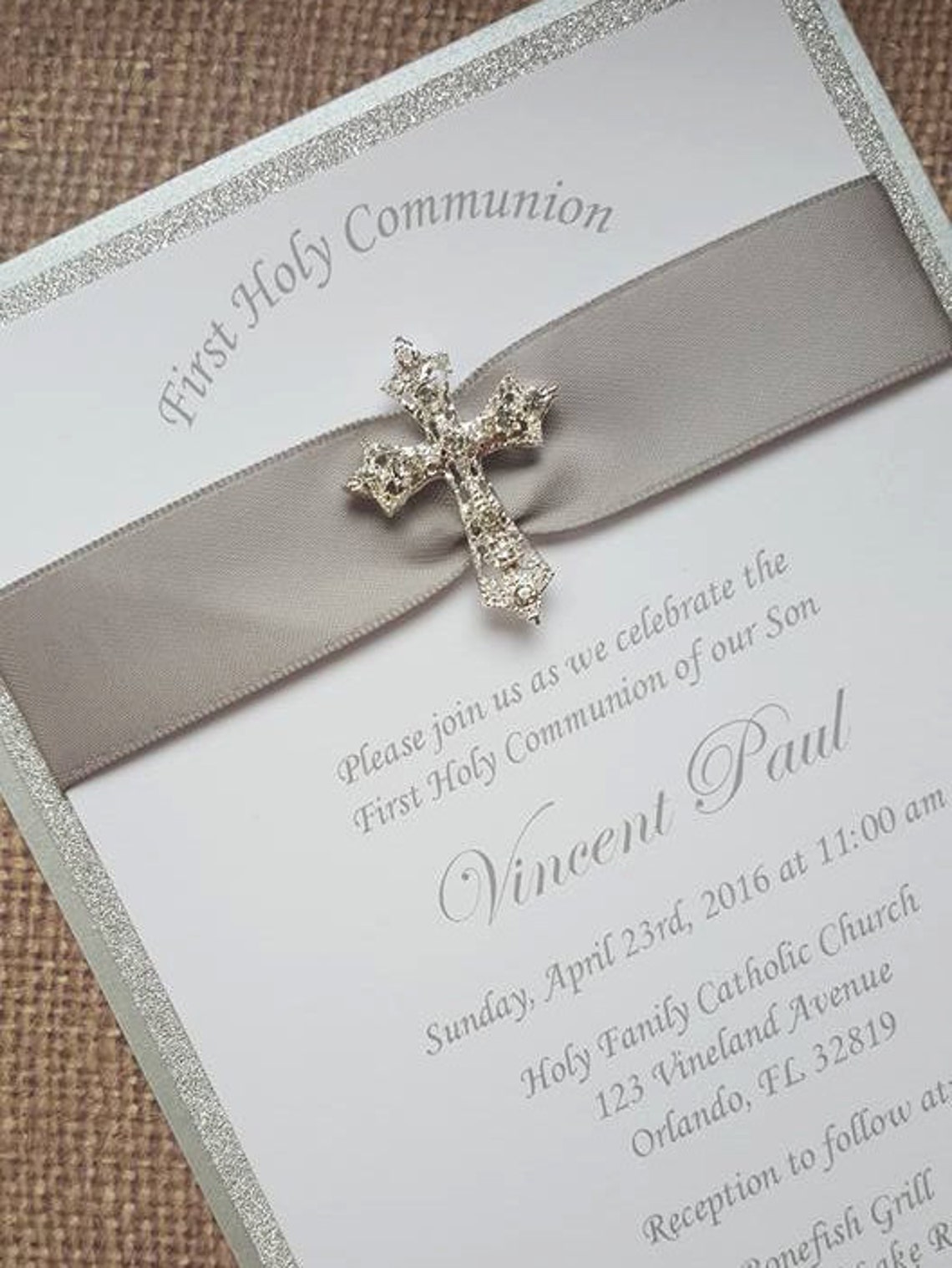 12x First Holy Communion Invitations | Etsy