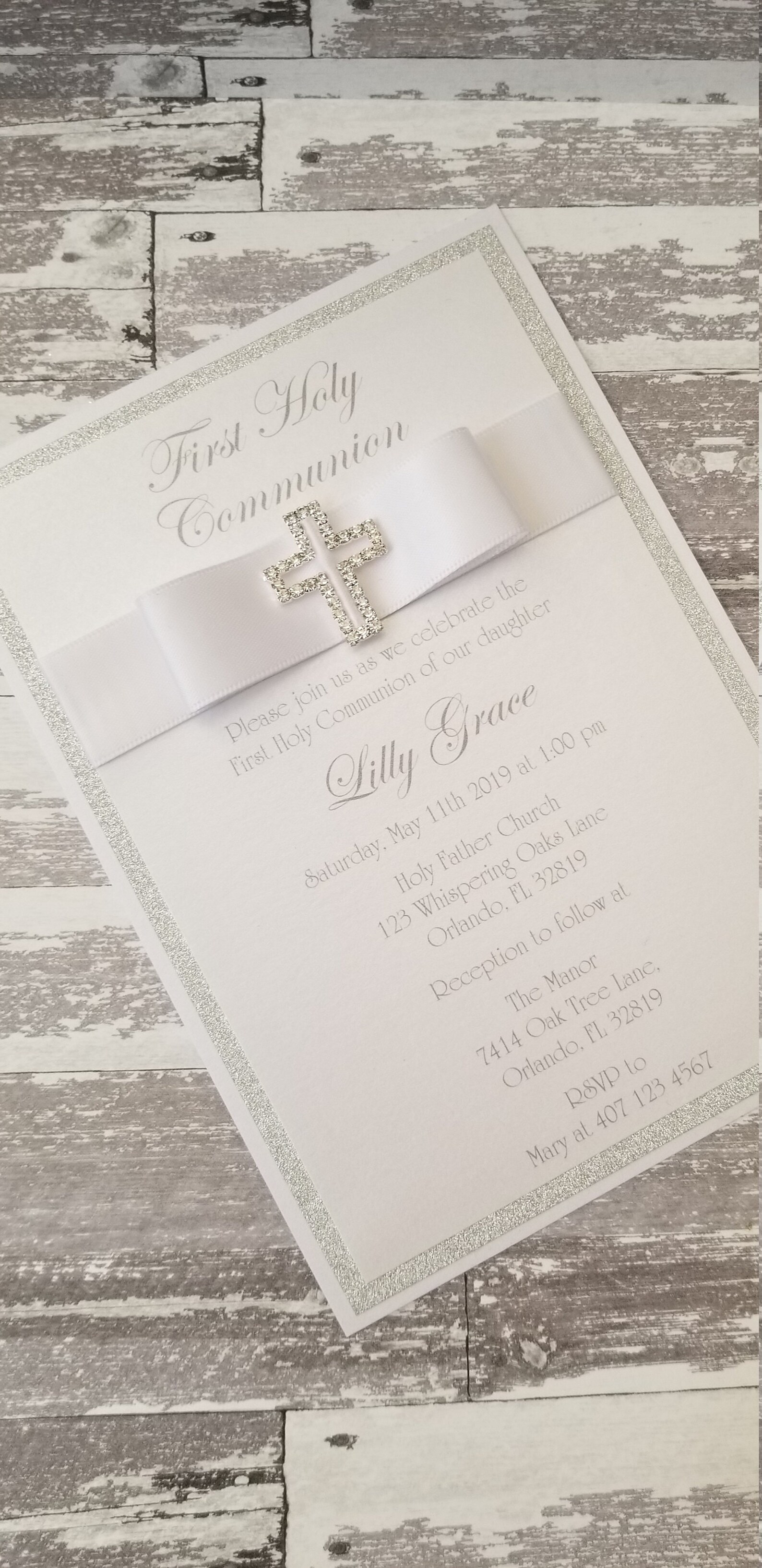 First Holy Communion Invitation | Etsy