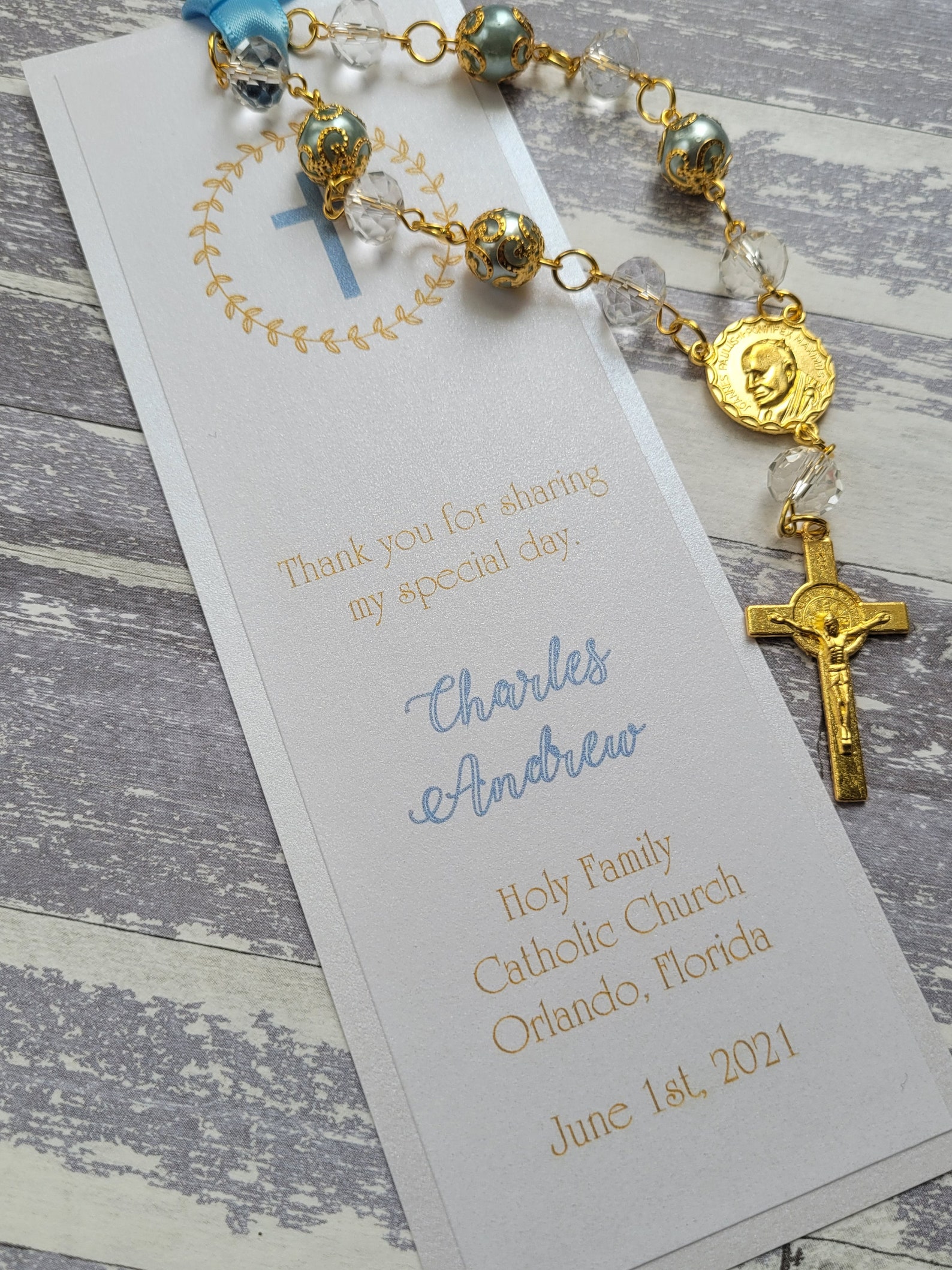 First Holy Communion Remembrance Cards - Etsy