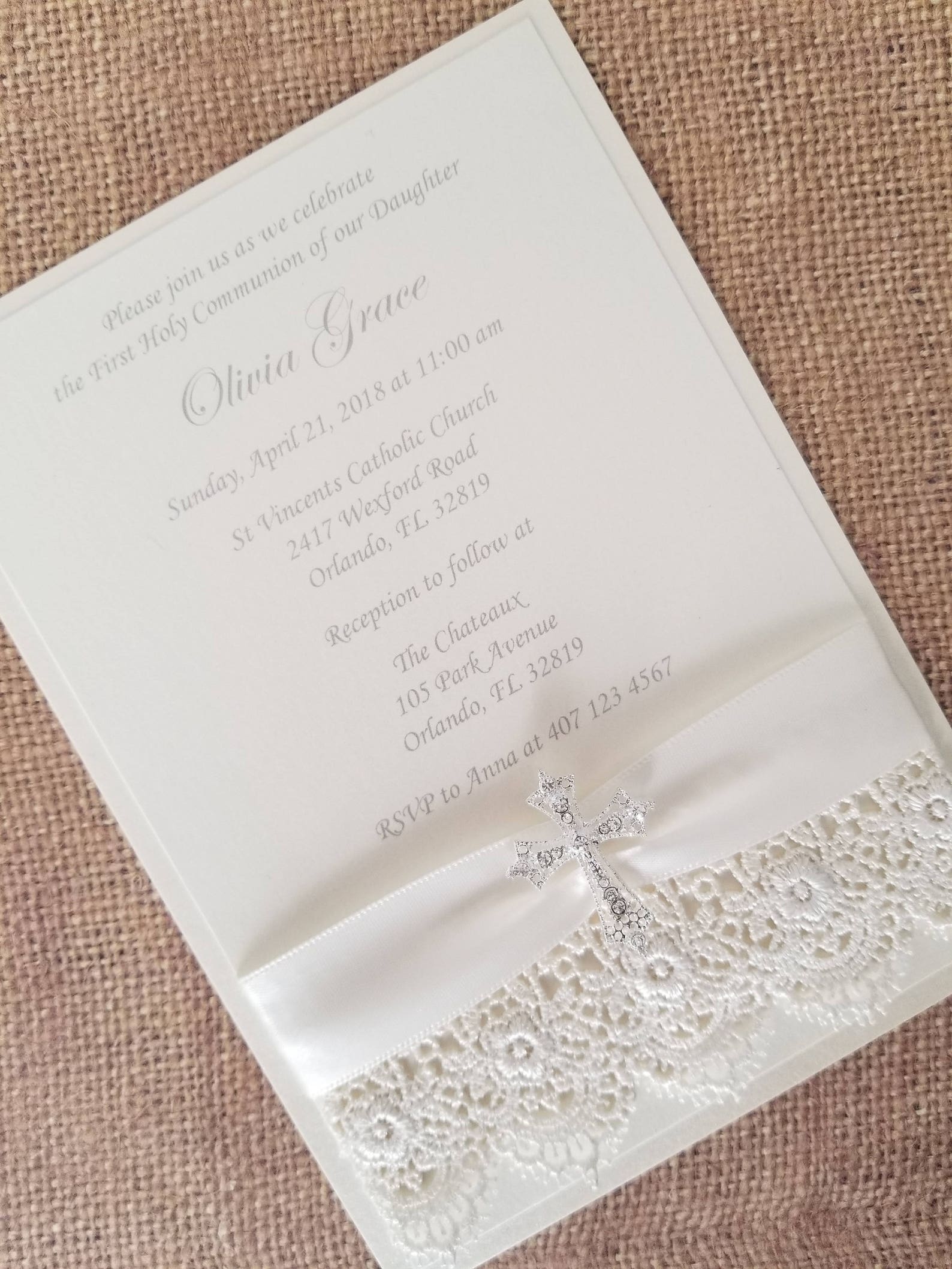 15x First Holy Communion Invitations | Etsy