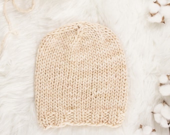 Spirited Knitting Pattern Slouchy Knit Hat Brome Fields | Etsy