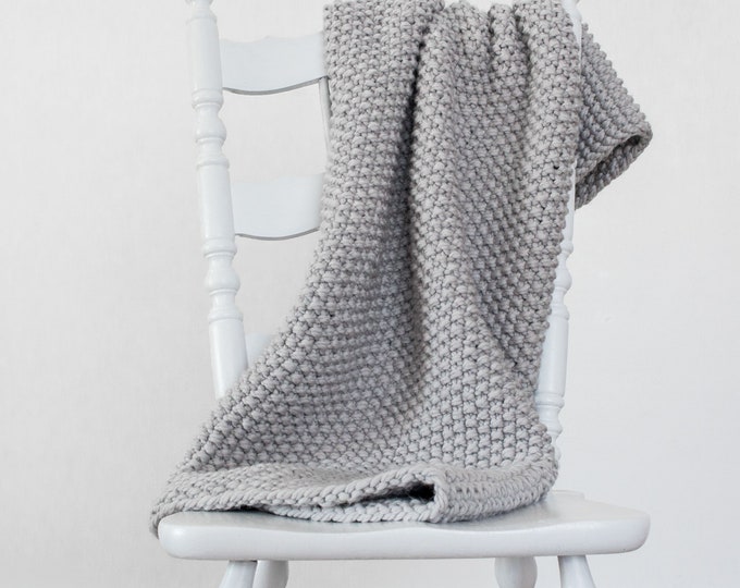 Billowy Knit Throw Quilted Look Blanket Pattern, Pretty Blanket Pattern ...
