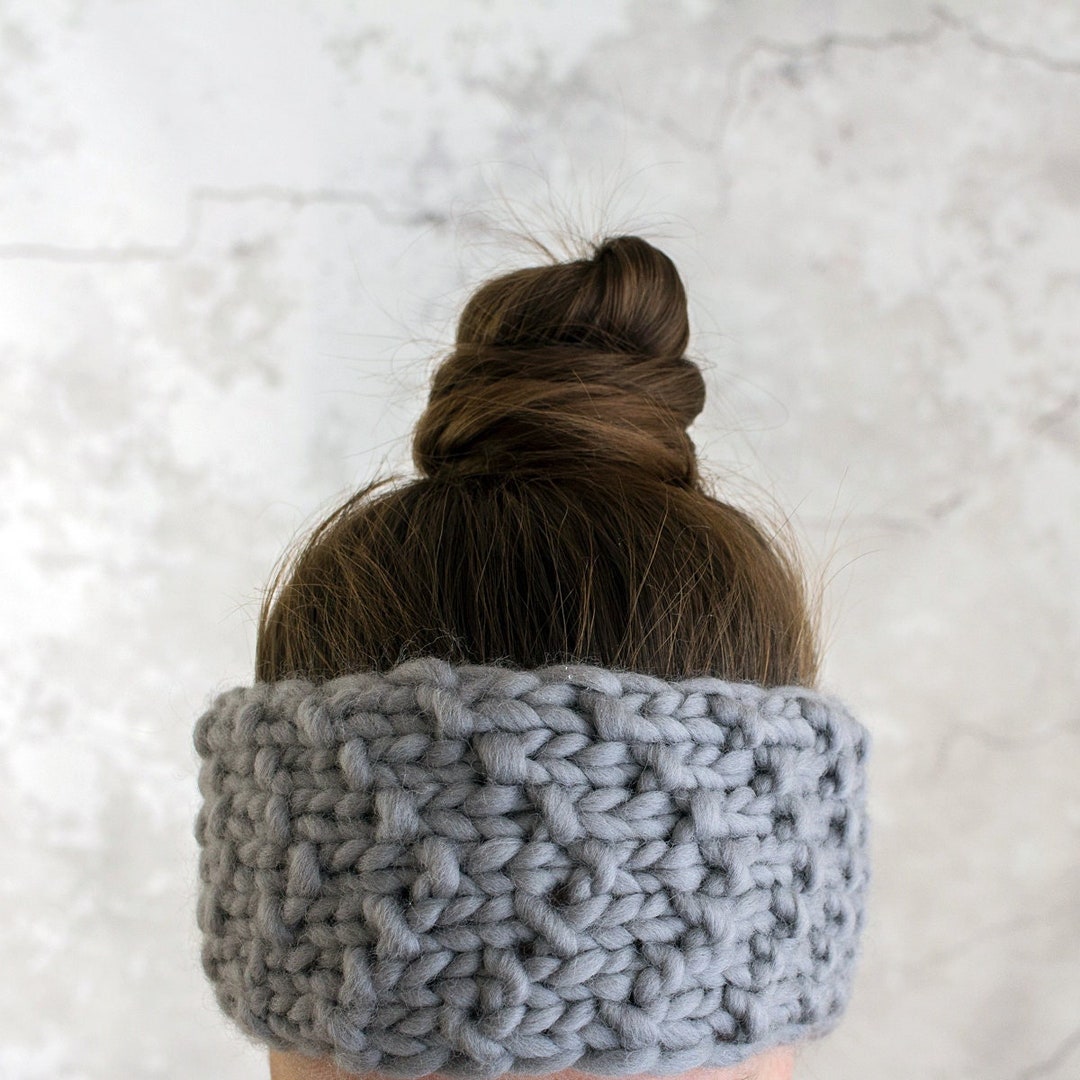 Knitting Pattern - Easy Beginner Headband Knitting Pattern - Chevron ...