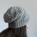 Spirited Knitting Pattern Slouchy Knit Hat Brome Fields - Etsy