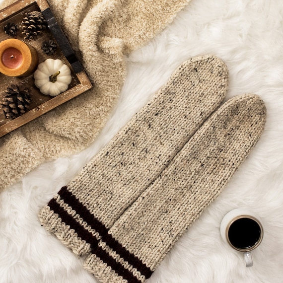 KNITTING PATTERN Tube Sock Easy Sock Pattern Chunky Knit Socks Cabin Socks Knitted Tube Sock Sock Slipper Children Women Men Sizes Etsy