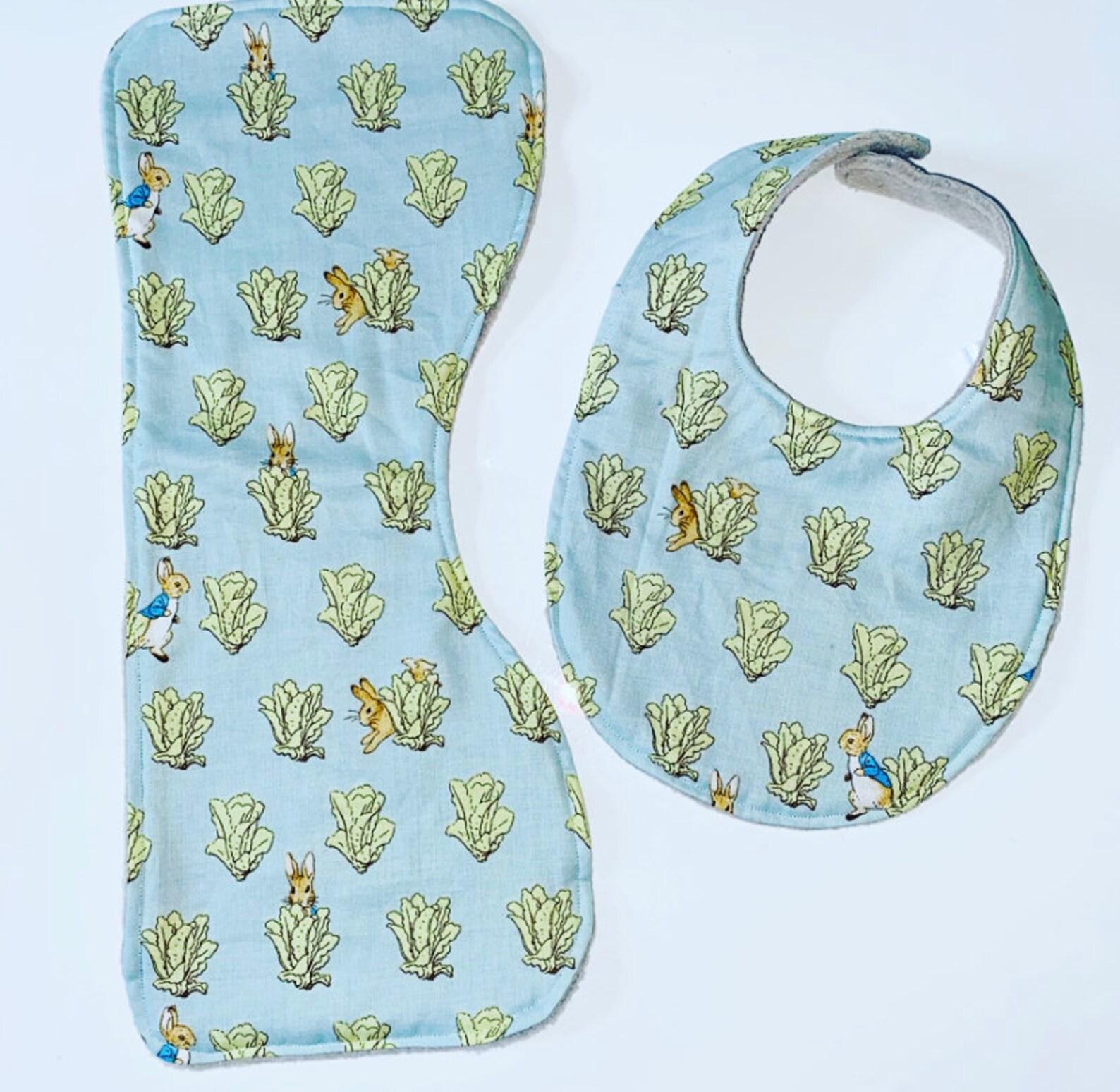 Beatrix Potter Peter Rabbit baby bib dribble bib burp cloth | Etsy