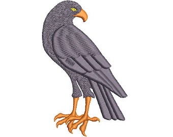 Falcon Embroidery Design - Etsy