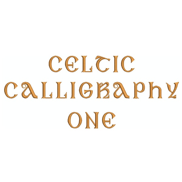 Celtic Calligraphy - Etsy