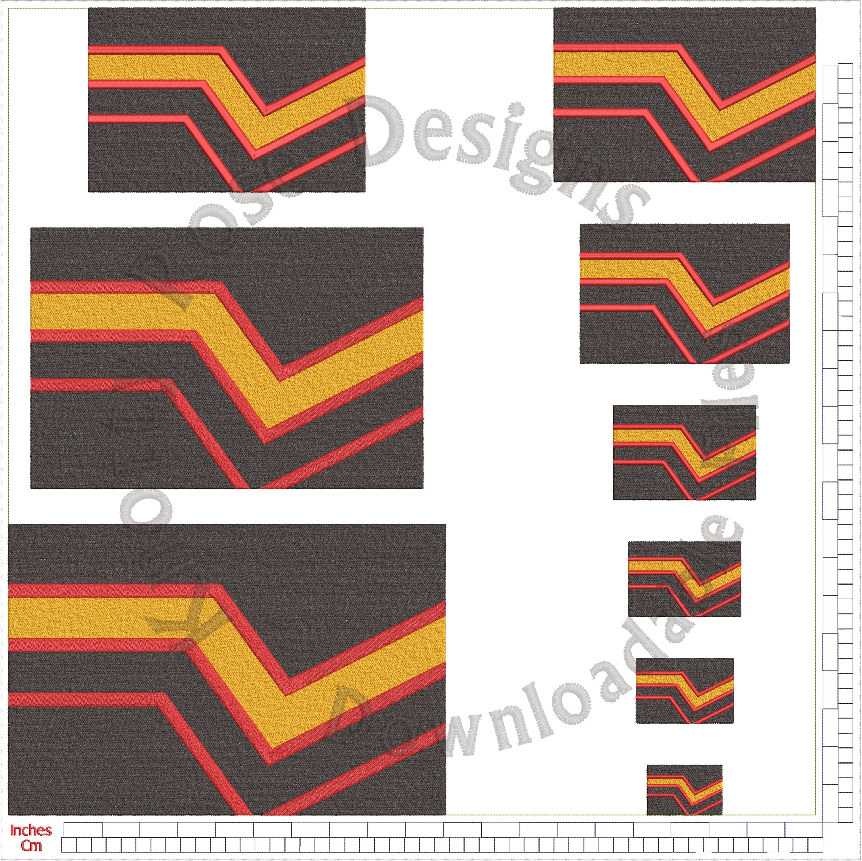 Rubber Pride Flag (instant Download) Machine Embroidery Design - Etsy