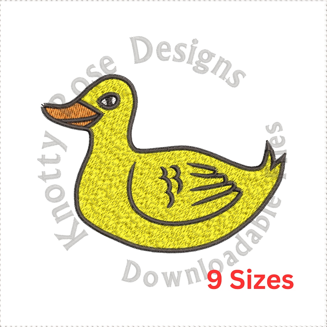 Duck Naiant Heraldry (instant Download) Machine Embroidery Design - Etsy