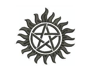 Supernatural symbol | Etsy