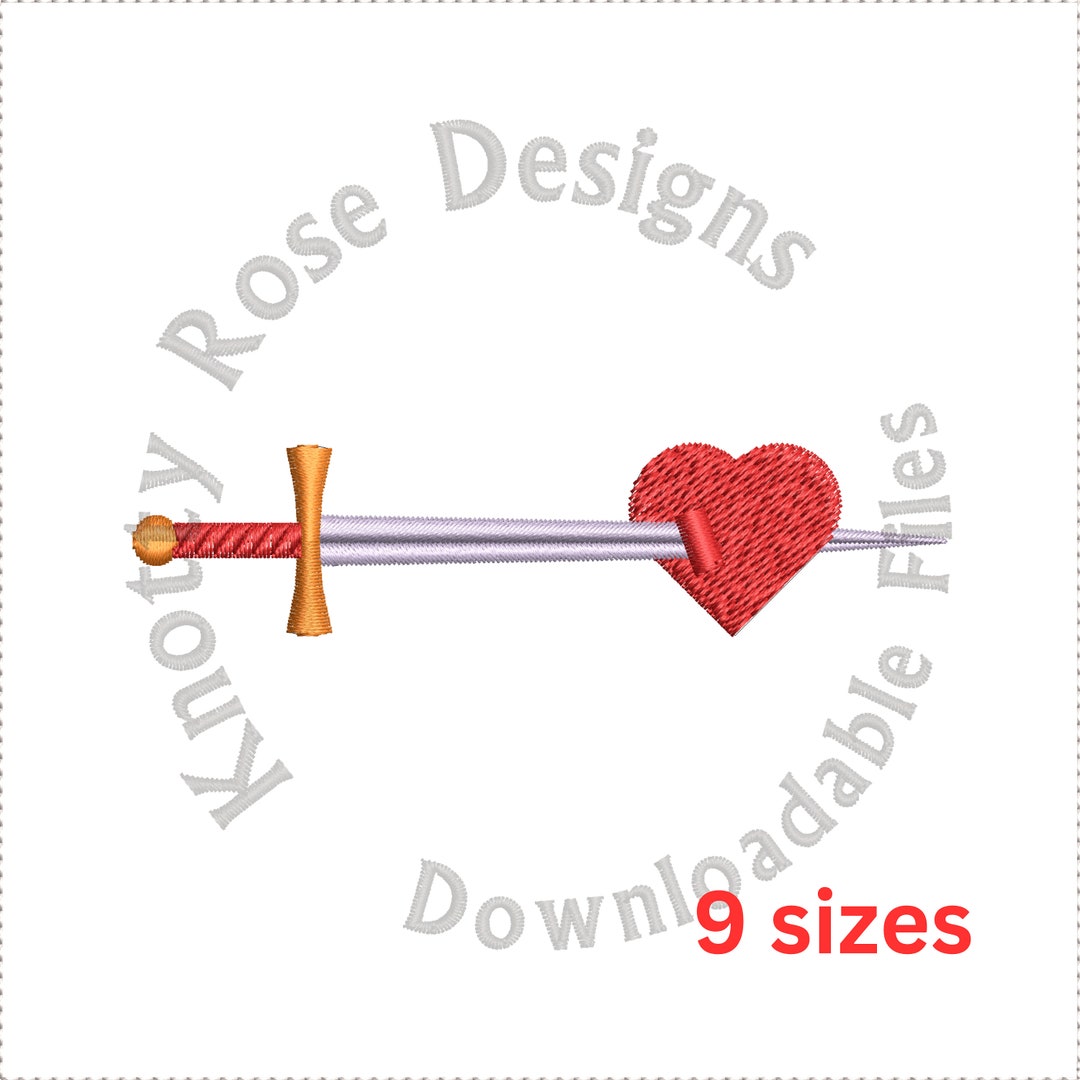 Slain Heart 1 Sword Piercing Heart (instant Download) Machine ...