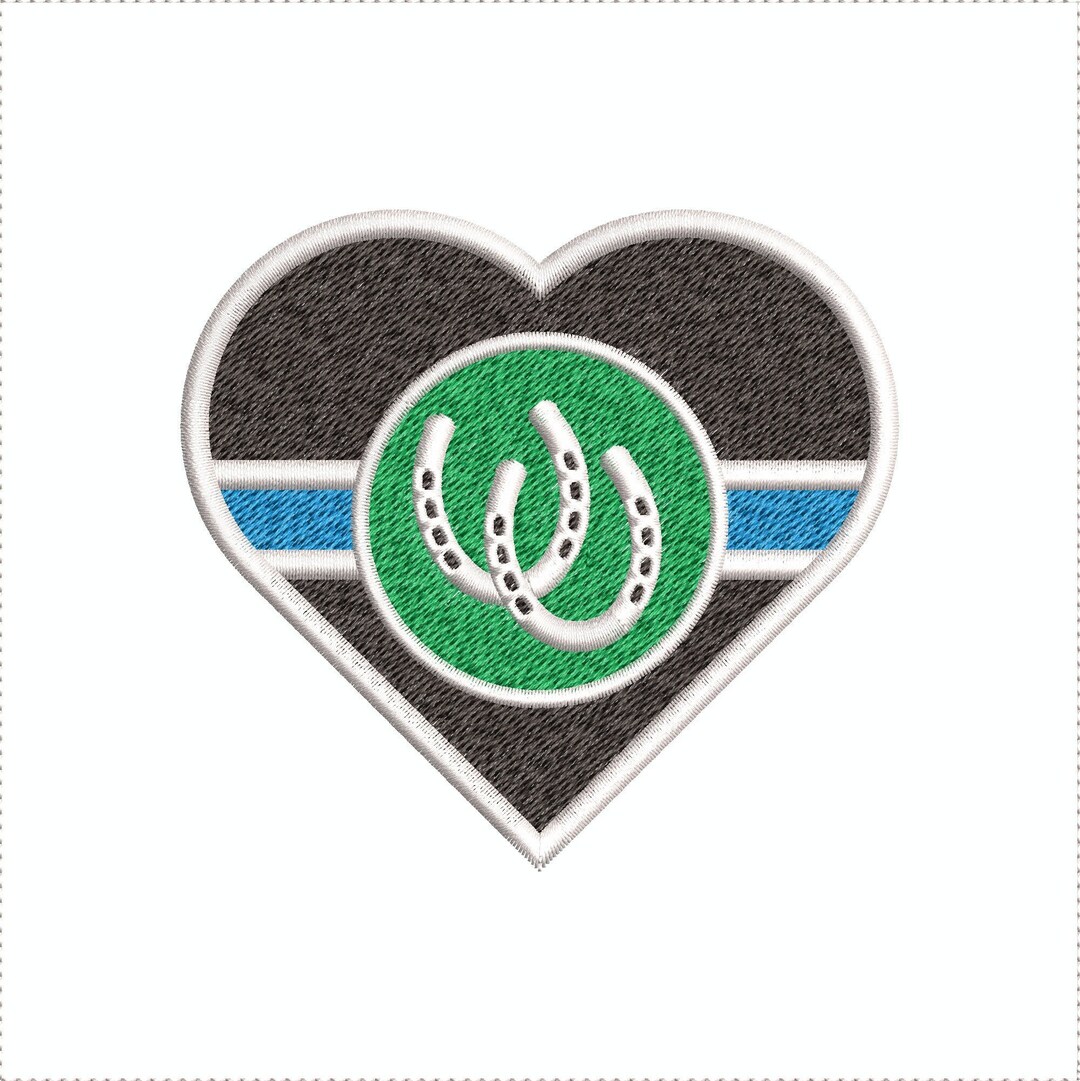 Pony Play Pride Flag Heart instant Download Machine Embroidery Design ...