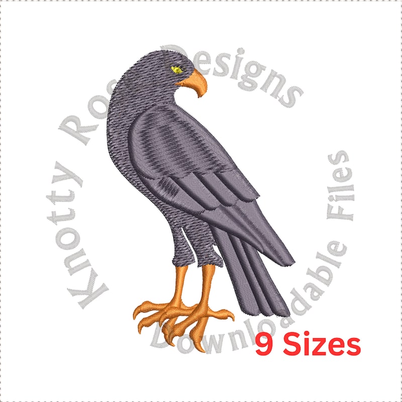 Falcon Embroidery Design - Etsy