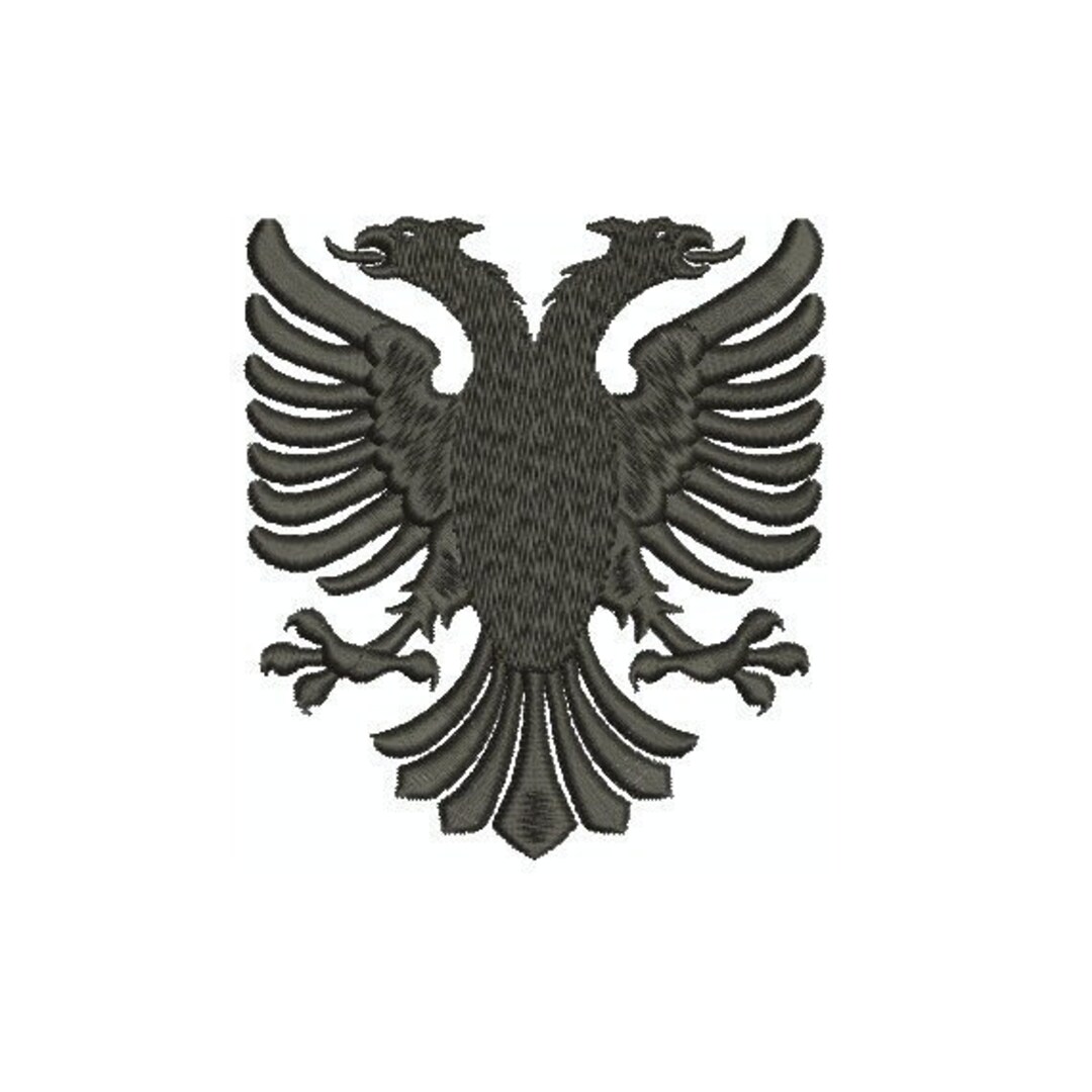 Heraldic Albanian Eagle instant Download Machine Embroidery - Etsy