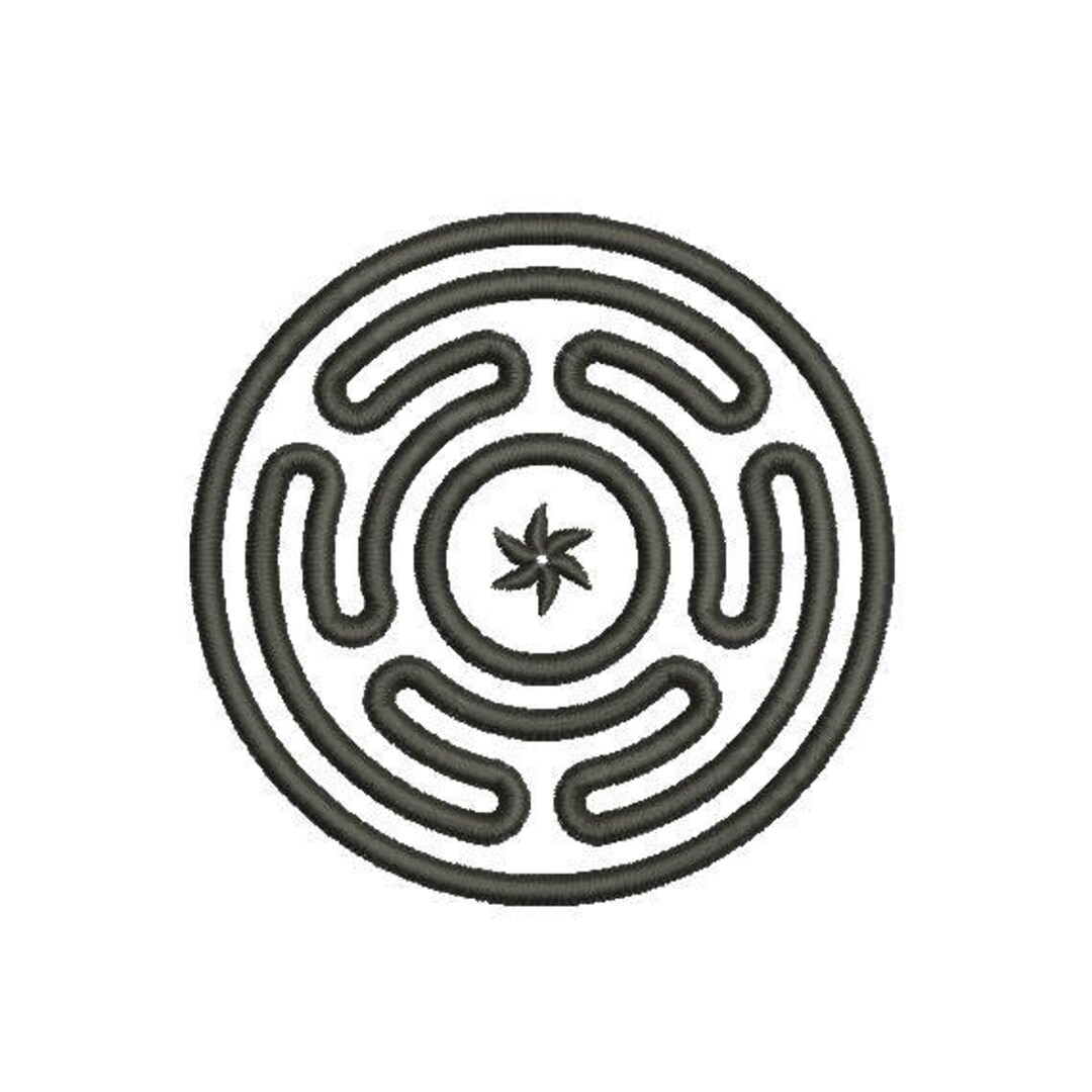 Instant Download machine Embroidery Design Strophalos Hecates Wheel - Etsy