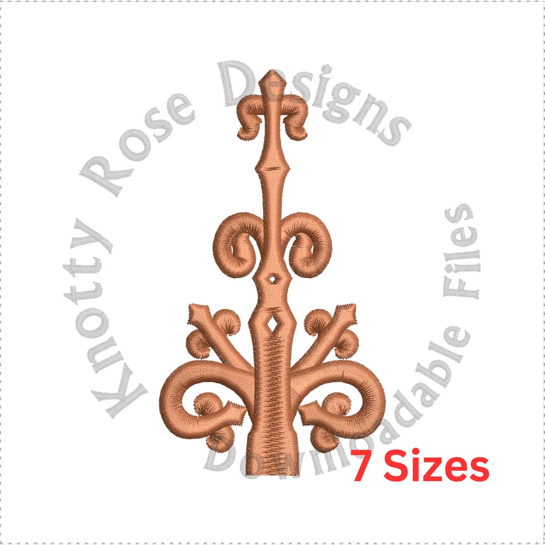 Steampunk Bar Flourish 3 (instant Download) Machine Embroidery Design - Etsy