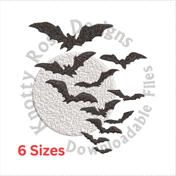 Bat Embroidery - Etsy