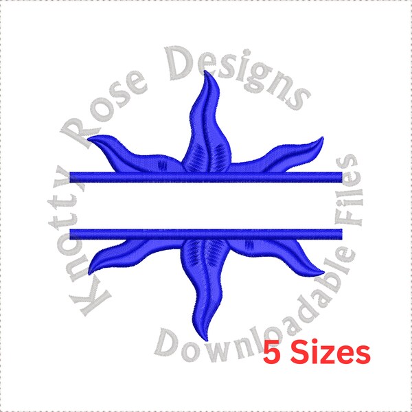 Star Split Monogram - Etsy