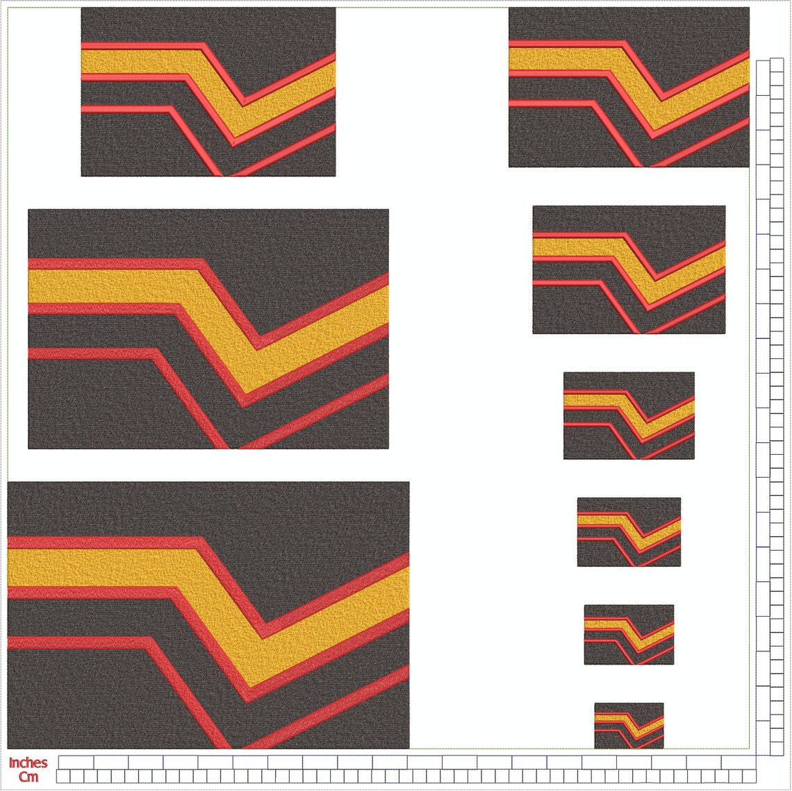 Rubber Pride Flag instant Download Machine Embroidery Design - Etsy