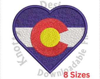Colorado State Flag Embroidery Machine Design - Etsy