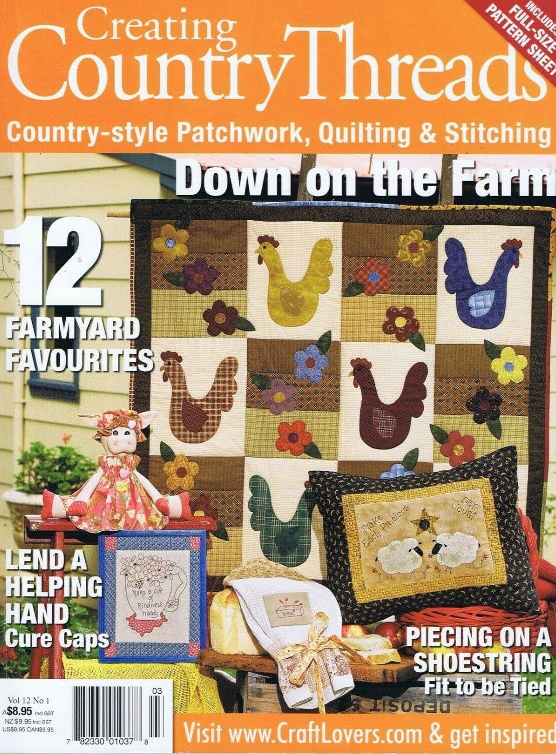 Toy Dolls Patchwork Quilting Magazine 'australian Country Threads ...