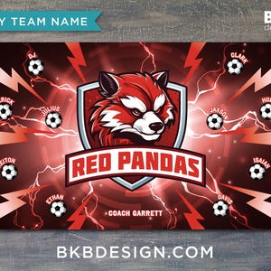Custom Vinyl Soccer Team Banner, Sports Team Banners, Team Banners ...