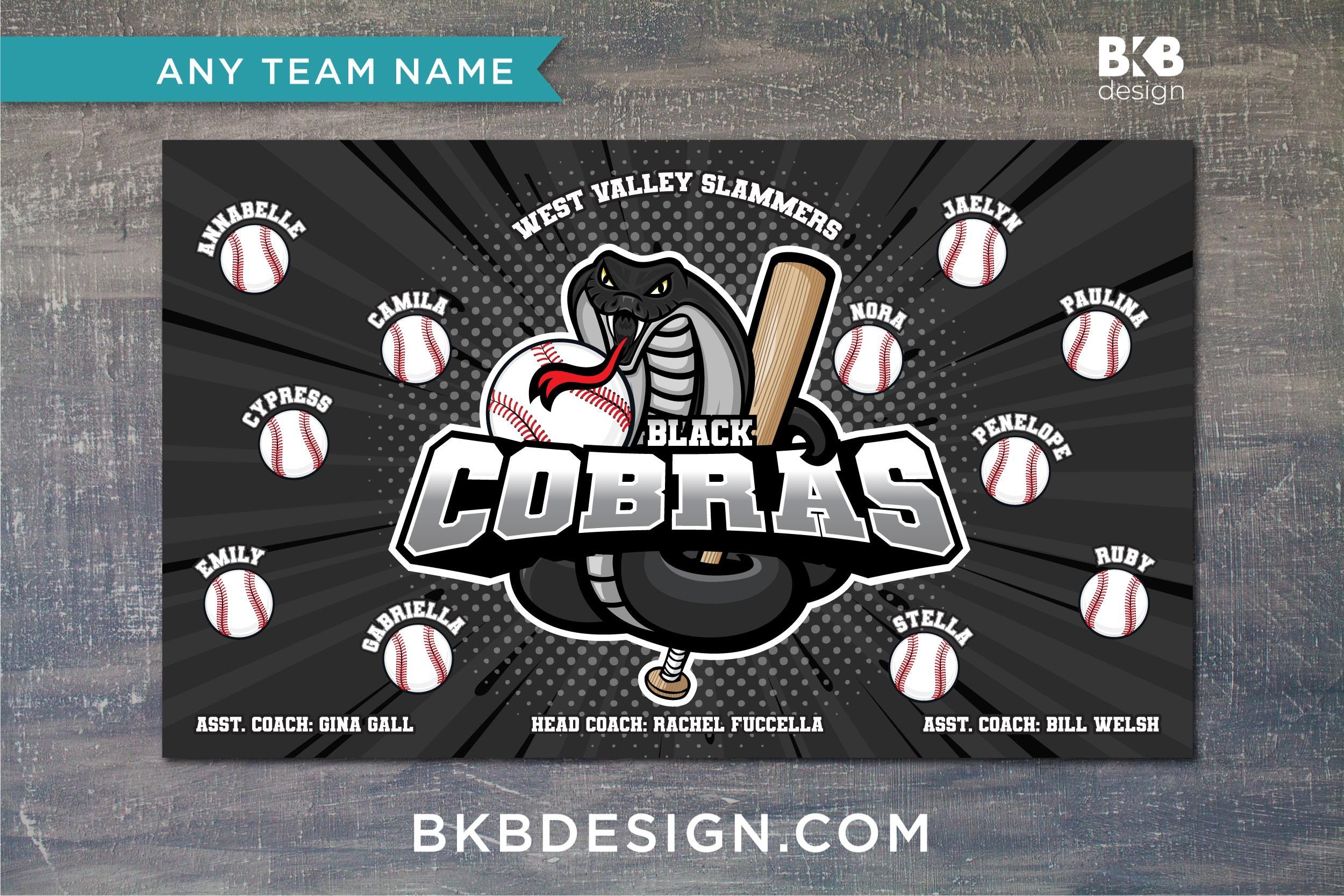 Cobra Baseball Logo Venom Cobra Baseball Logo Etsy