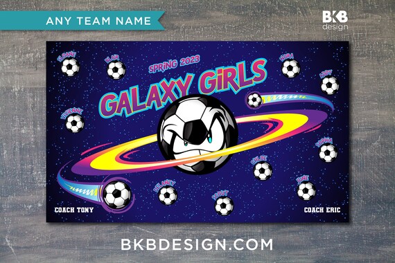 Custom Vinyl Soccer Team Banner, Sports Team Banners, Team Banners ...