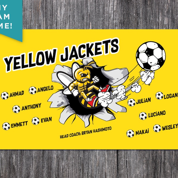 Yellow Banner - Etsy