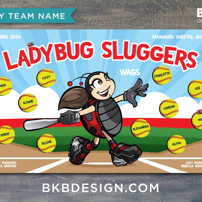 Ladybug Banner - Etsy