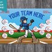 Custom Vinyl Baseball Banner Little League Banner T-ball - Etsy