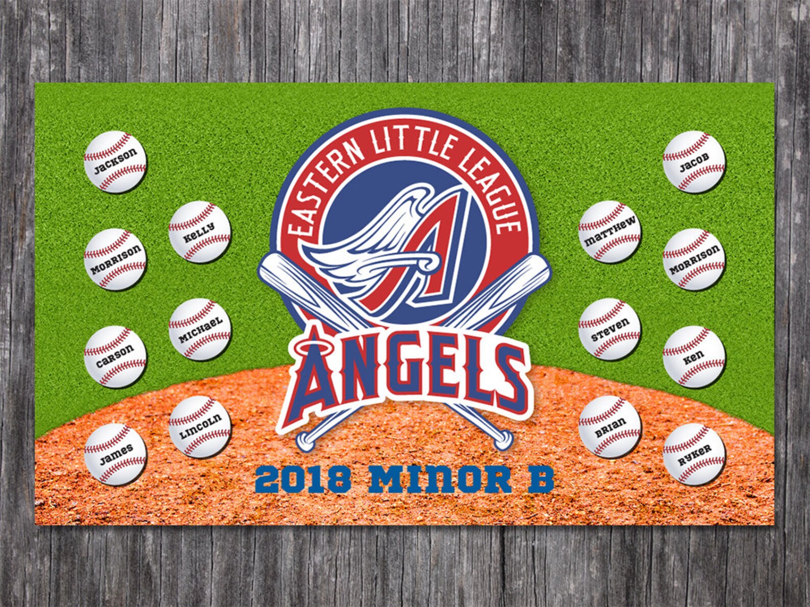 Custom Vinyl Softball Banner Little League Banner T-ball - Etsy