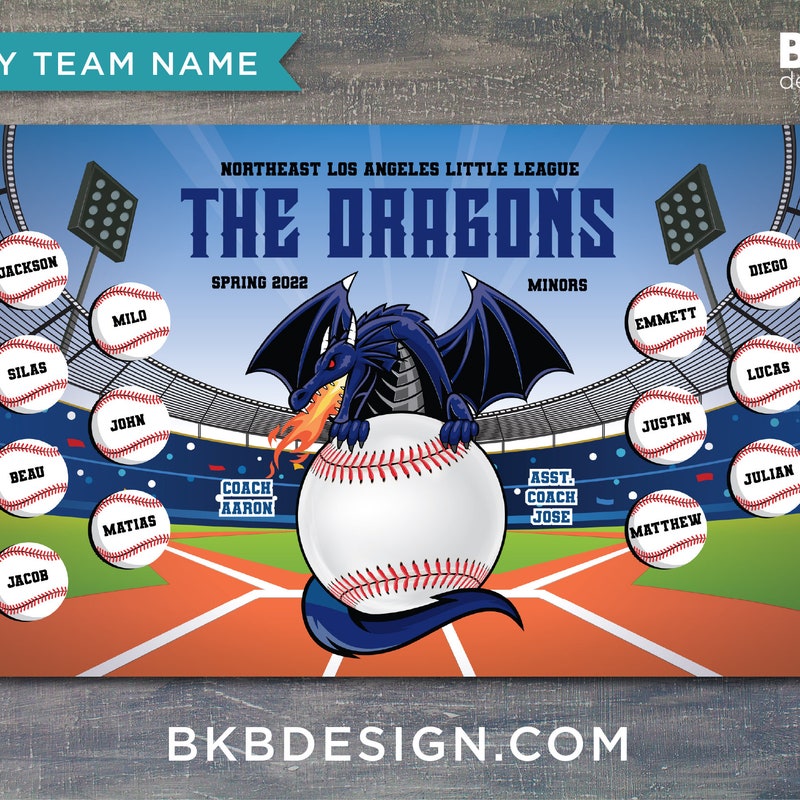 Baseball Banner - Etsy