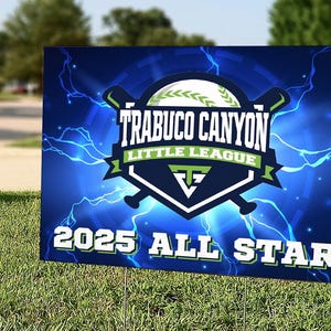 Custom All Star Lawn Sign - Etsy