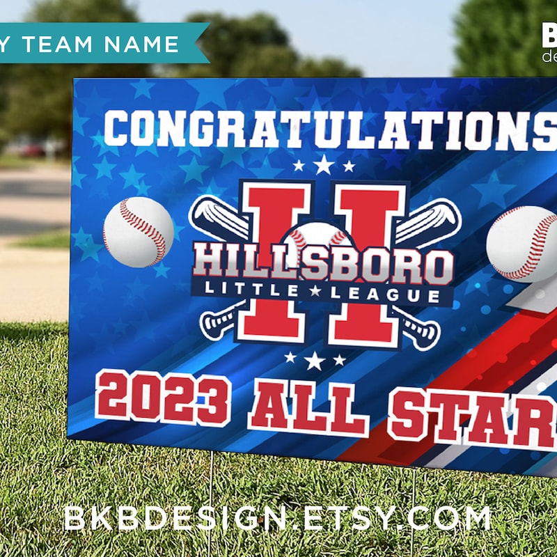 All Star Baseball - Etsy