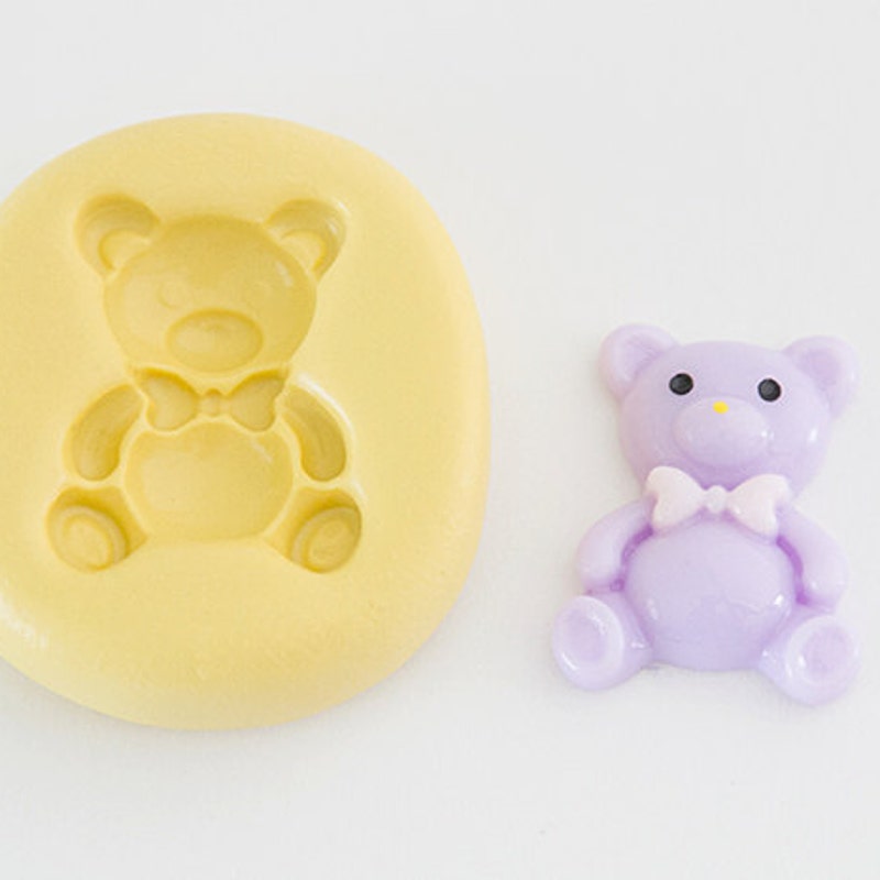 Teddy Bear Fondant Mold - Etsy