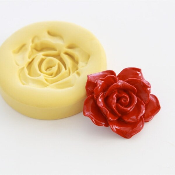 Rose Silicone Mold - Etsy