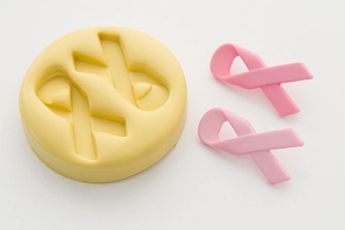 Awareness Ribbon Silicone Mold: 2 Cavity - Etsy