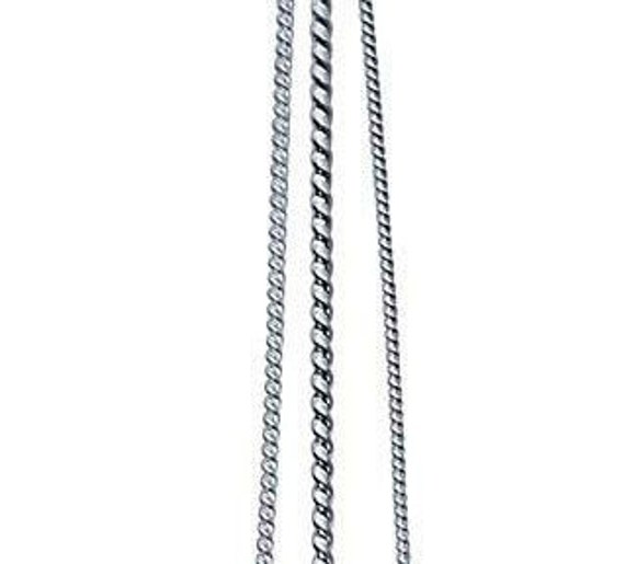 2 Strand Twisted Patterned 925 Sterling Silver Wire by the - Etsy