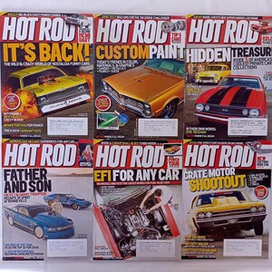 24 Issues Hot Rod Magazine 2008-2009 Full Years - Etsy