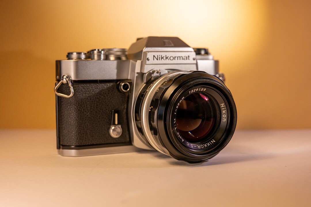 Nikkormat EL Film Camera With 50mm F/1.4 Lens – Film Tested, Vintage ...