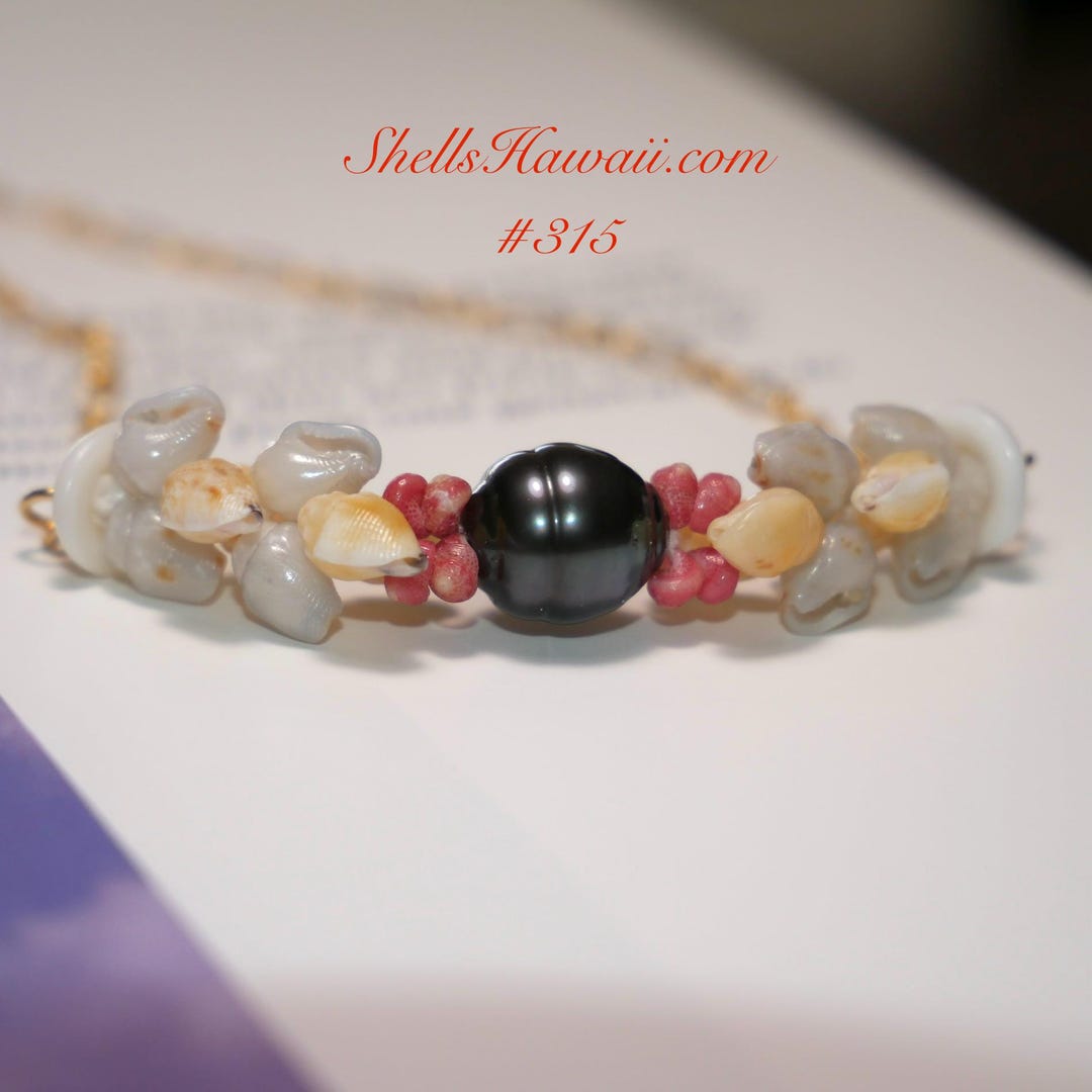 16 3/4" Pupu O Niihau Momi Shell Pendant #315 - Etsy