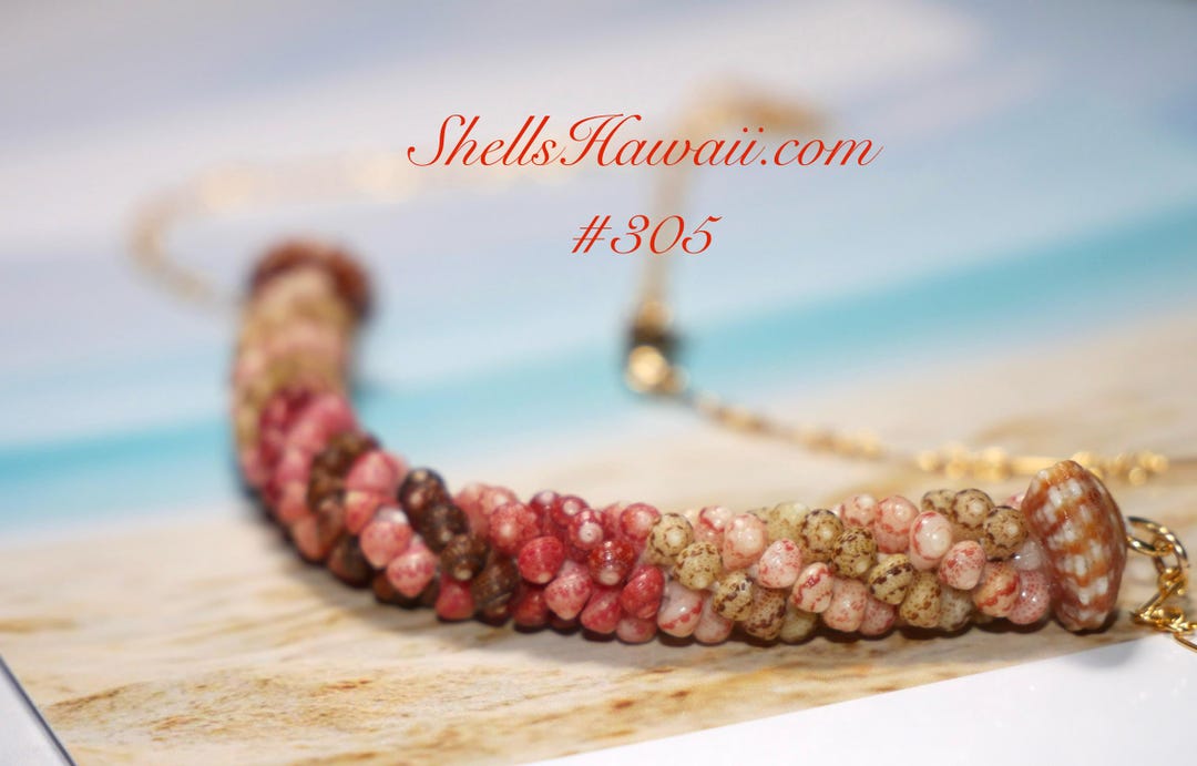 19 1/4" Pupu O Niihau Kahelelani Shell Necklace #305 - Etsy